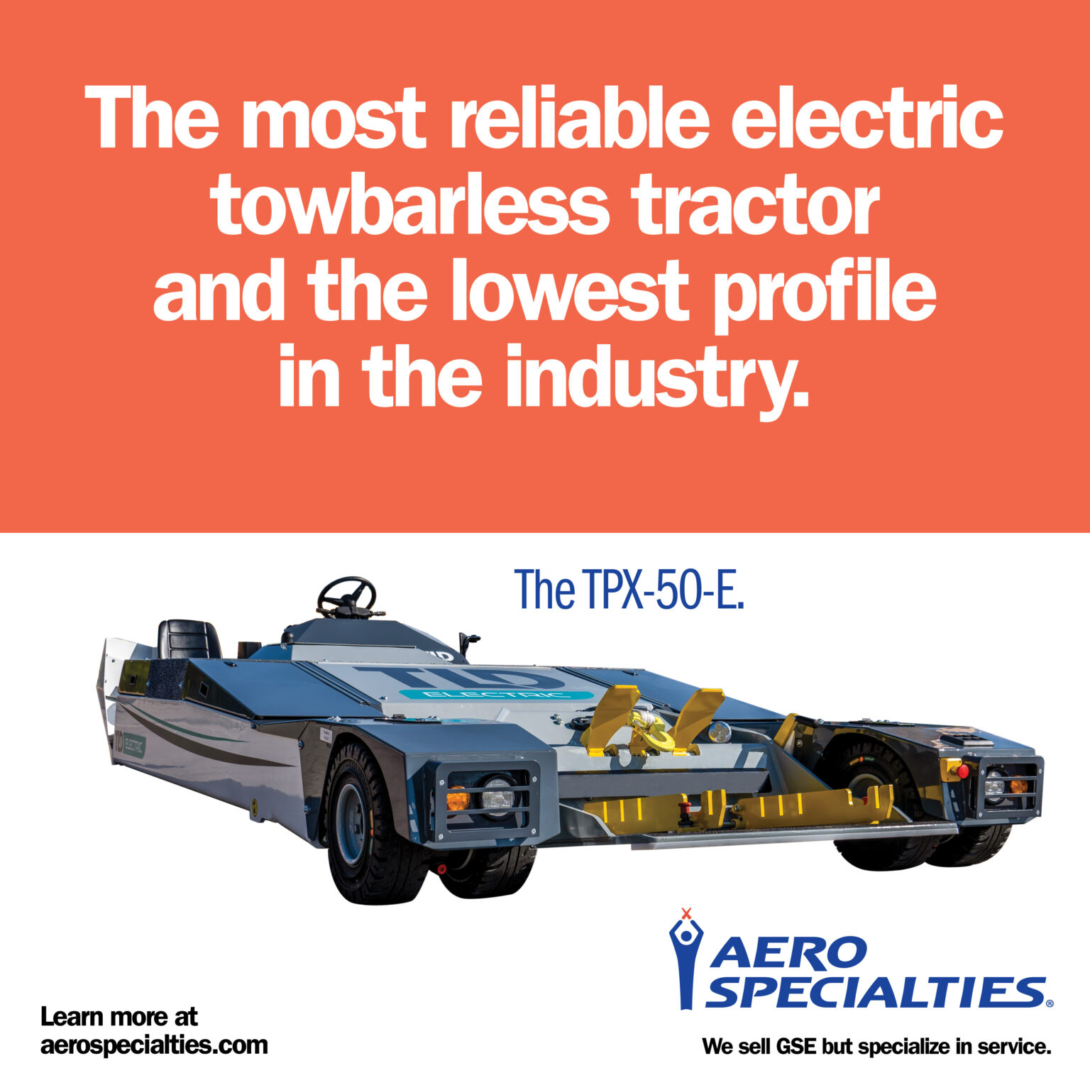 AERO Specialties Delivers Innovation with the TLD TPX-50-E Electric ...